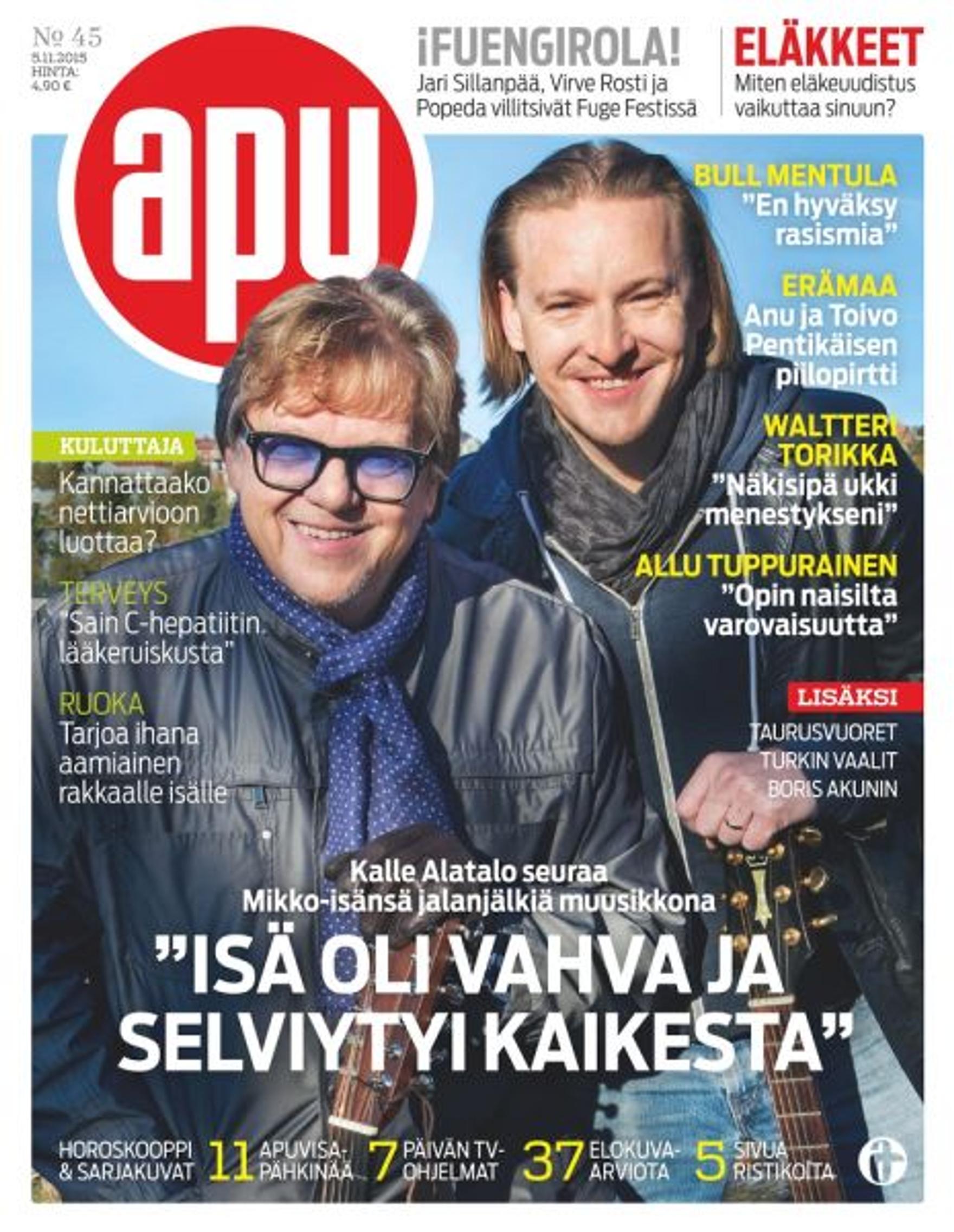 Kalle Alatalo Mikko-isästään: "Isä oli kotona tuki ja turva" | Apu