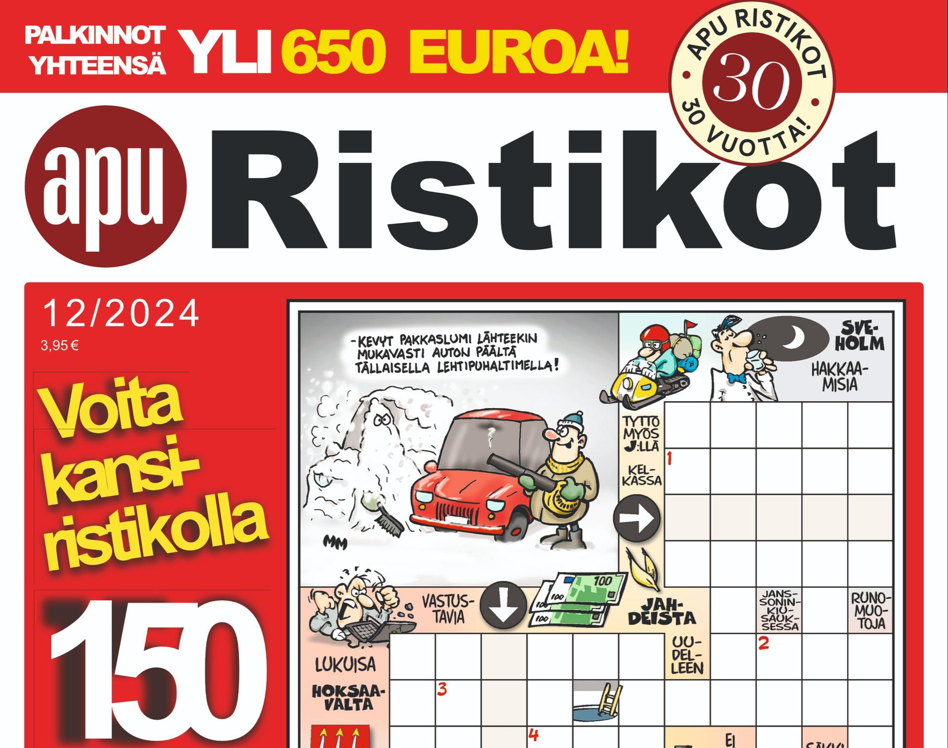 Ristikot | Krypto | Ristikoiden ratkaisut | Apu.fi