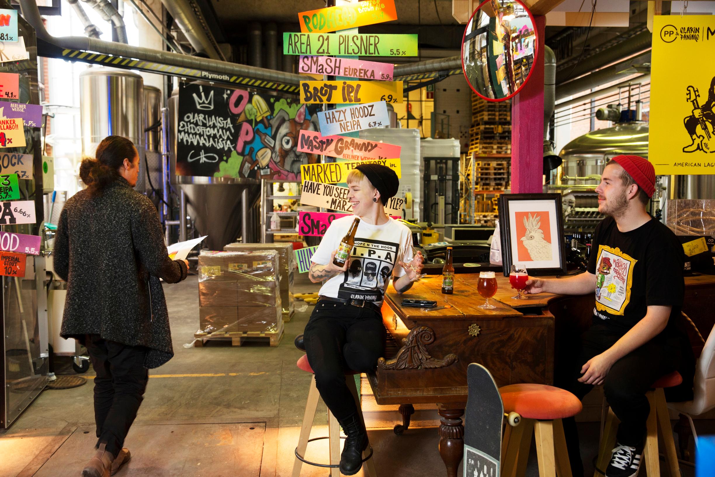 Ravintola Nolla, Olari Taproom ja muut pienpanimoiden baarit | Mondo