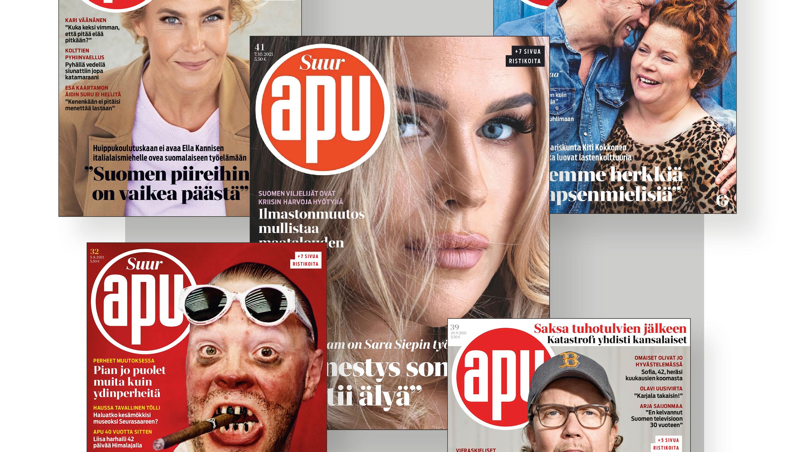 Apu on Suomen suosituin viikkolehti | Apu